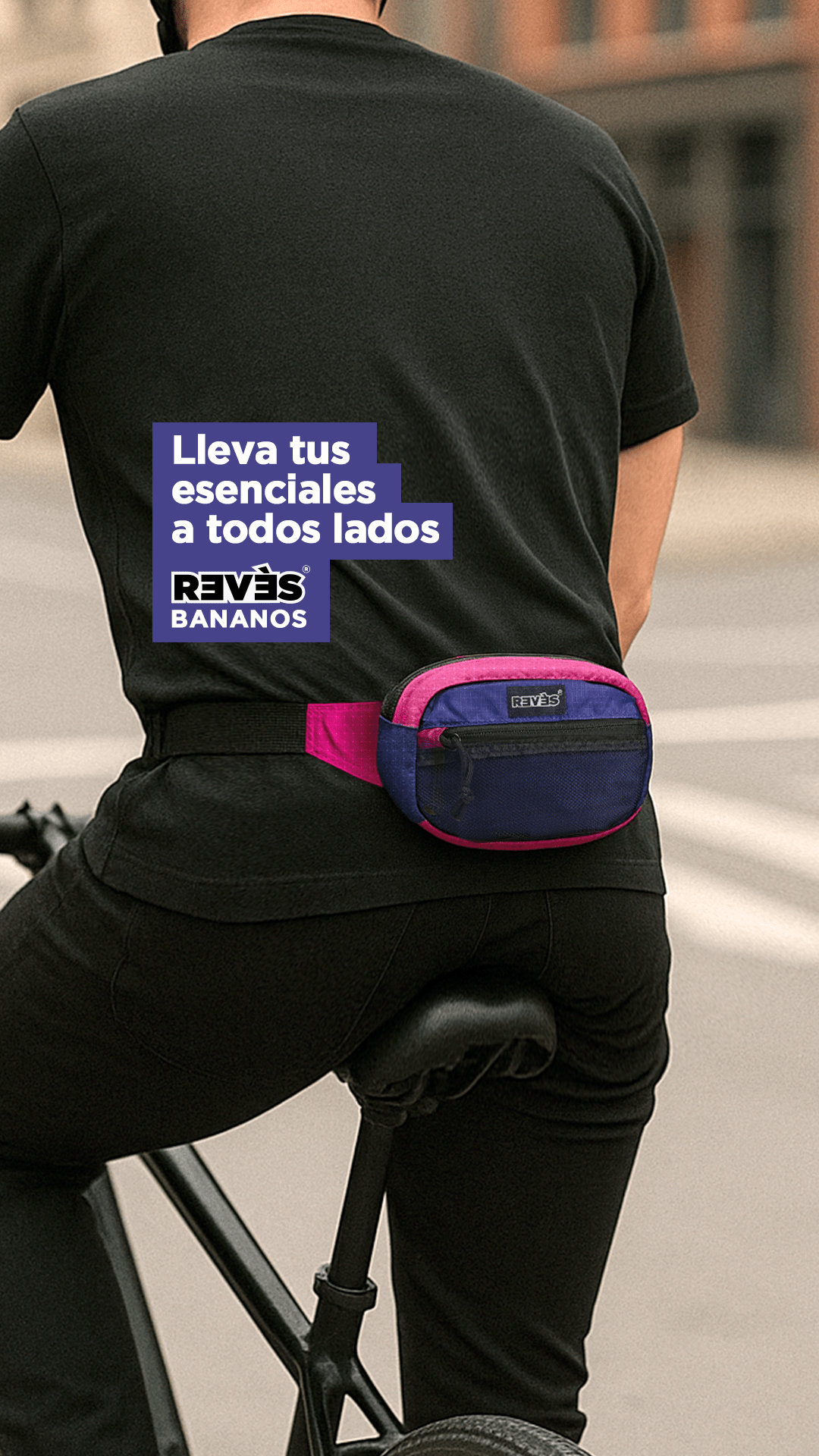 Banano RVS Go Mini Fanny Lila / Magenta 1 lt. – reveschile